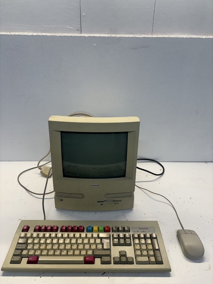 Vintage Amstrad PCW16 with Keyboard Mouse Fully Tested. | eBay UK