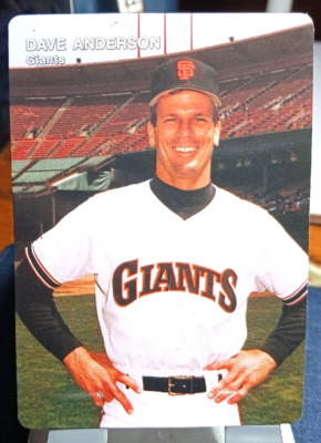 1991 Mother's Cookies Baseball Card of Dave Anderson #19 (NM) Free ...