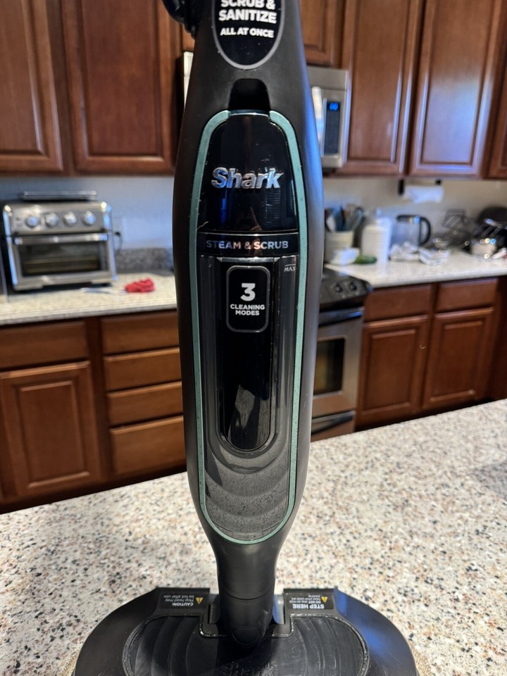 Shark S7201 - Shark Steam & Scrub Steam Mop w/ Steam Blast and 2 Pads ...