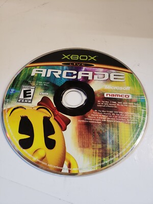 Microsoft Xbox Live Online Arcade Disc Ms. Pac-Man Game Disk only | eBay