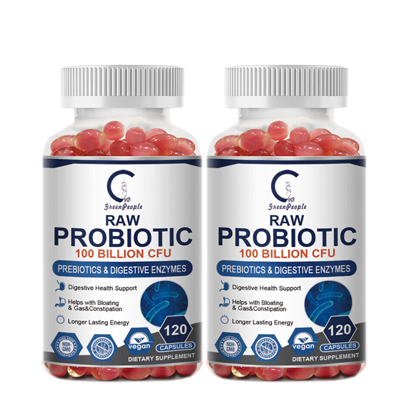 Probiotics 100 Billion CFU Potency Digestive Immune Health Gut Health ...