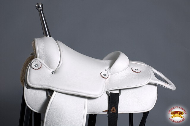 16 in HILASON Custom Designed RARE Western Trick Riding Saddle for sale ...