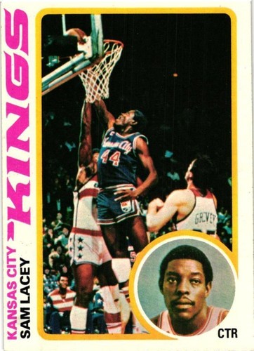 SAM LACEY 1978-79 Topps Basketball #99 FREE SHIPPING B16R3S19P9 | eBay