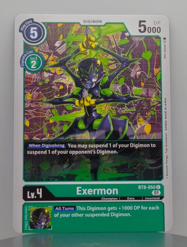 Exermon - New Awakening - BT08-050 - Digimon | eBay