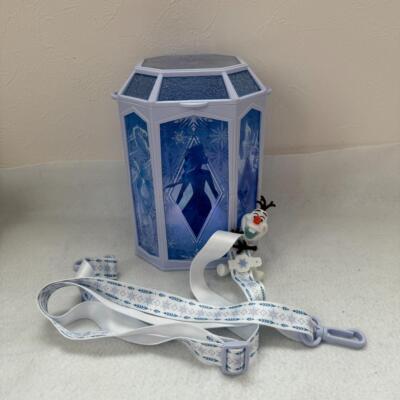 tokyo Disney Resort Frozen Popcorn Bucket Anna Elsa light up USED | eBay