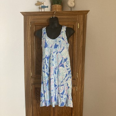 Lilly Pulitzer Linen Seashell Sundress Size Large | eBay
