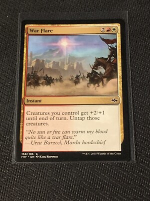 Magic the Gathering Fate Reforged War Flare | eBay