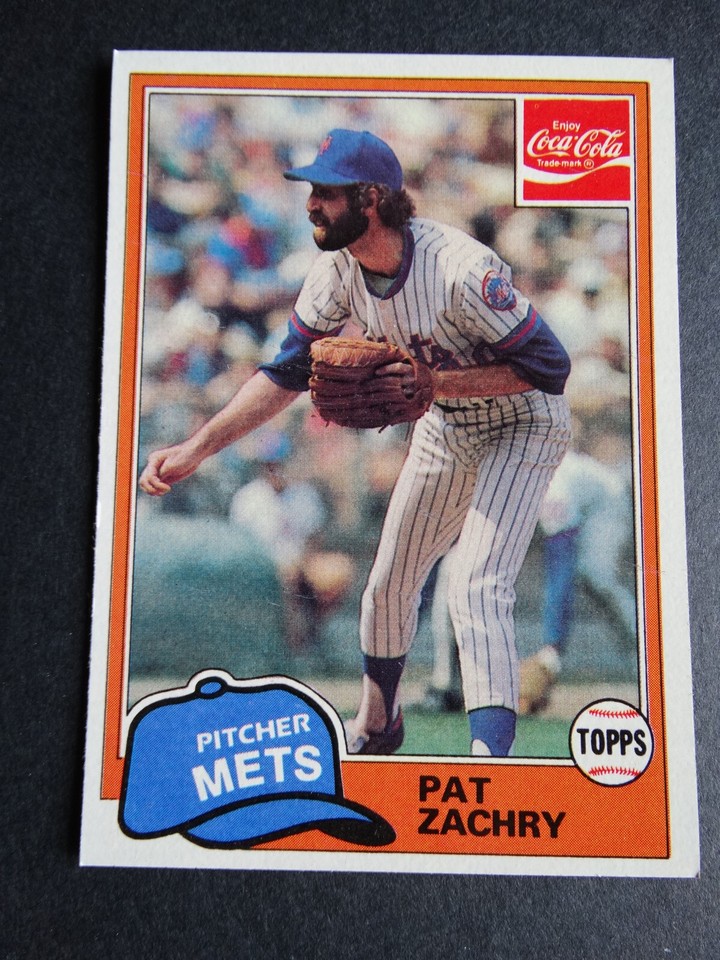 1981 Topps Coca-Cola New York Mets Baseball Cards Complete Your Set U ...