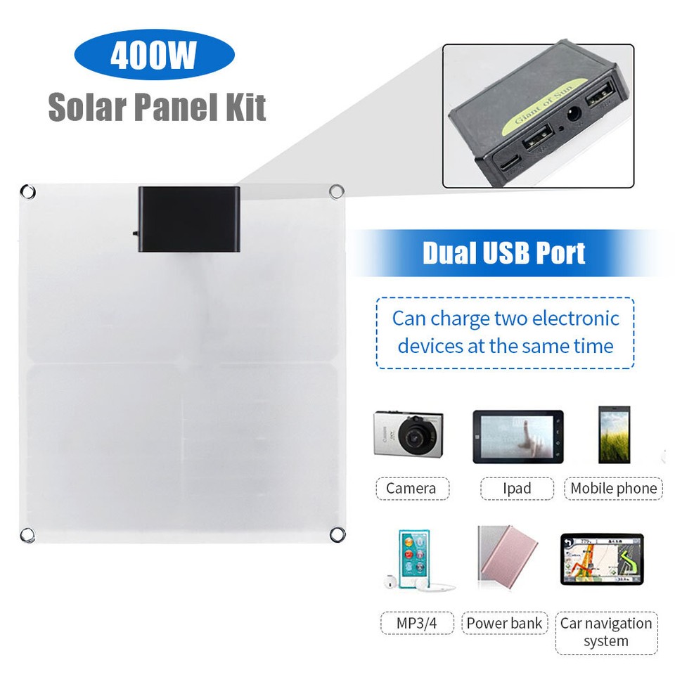 16000W Complete Solar Panel Kit Solar Power Generator 100A Home 110V ...