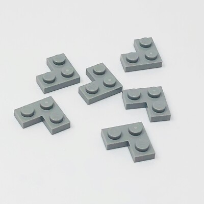 2420 LEGO Parts Plate 2x2 Corner LIGHT BLUISH GRAY (6) | eBay