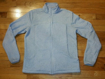 Lands' End Sky Blue Fluffy Fleece S | eBay