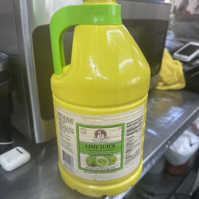 Chefs Quality 100% Lime Juice 1 Gallon | eBay