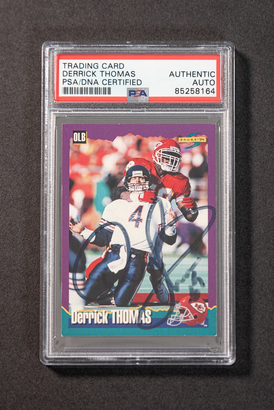 Derrick Thomas Autographed Memorabilia | Signed Photo, Jersey ...