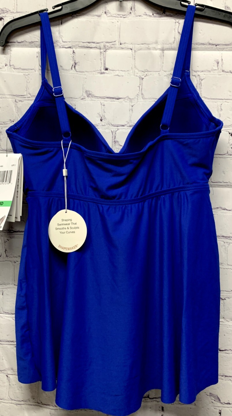 Coco Reef COBALT Contours Diamond Underwire Wrap Tankini Top, US 38D ...