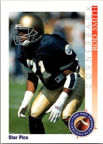 1992 Star Pics #77 Rod Smith - Autograph on Back | eBay
