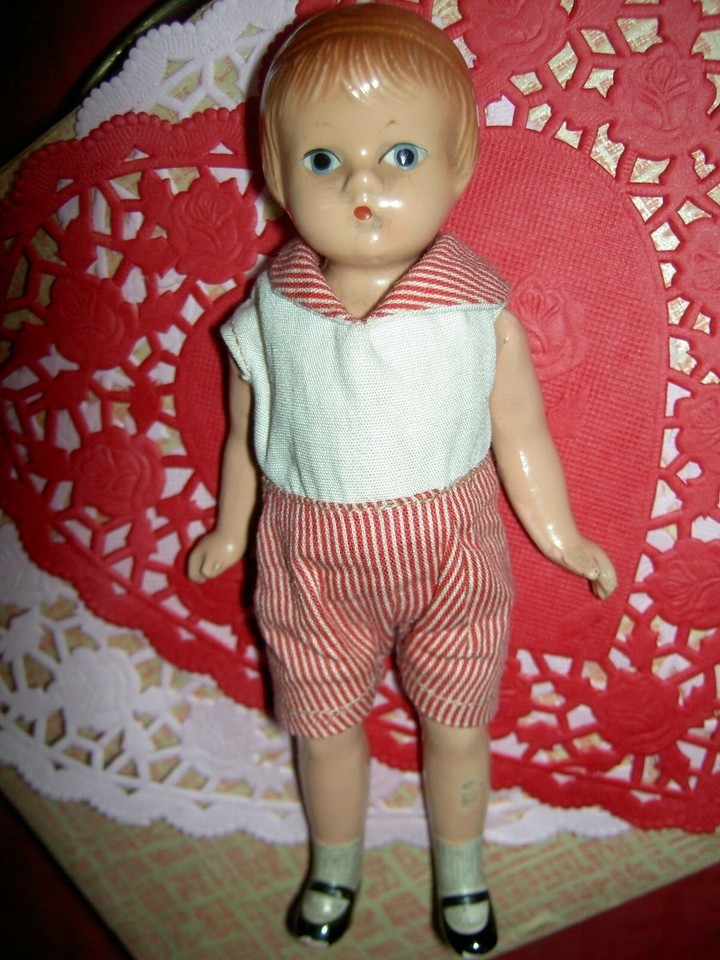 Darling original 1935 composition Effanbee Wee Patsy doll, excellent ...