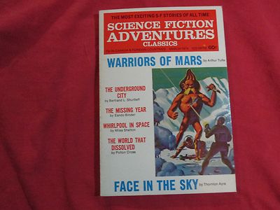 SCIENCE FICTION ADVENTURES CLASSICS DIGEST MARCH 1974 ARTHUR TOFTE | eBay