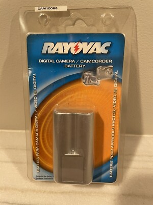 Rayovac CAM10588A 7.2V 2200mAh Lithium Ion Rechargeable Camera Battery ...