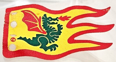 LEGO Vintage 1993 Cloth 8 x 5 Dragon Knight Flag - Double Sided ...