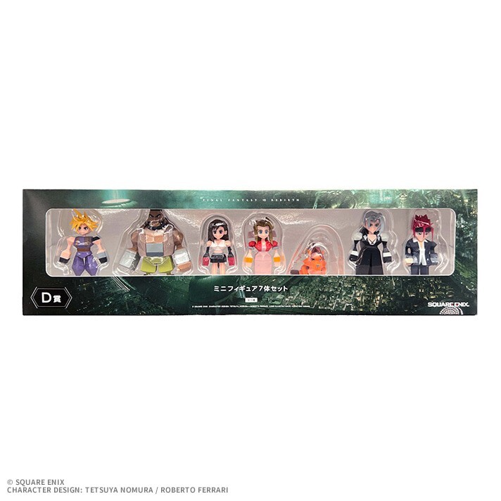 Final Fantasy 7 Rebirth Release Celebration Mini Figure Set D Prize FF7 ...