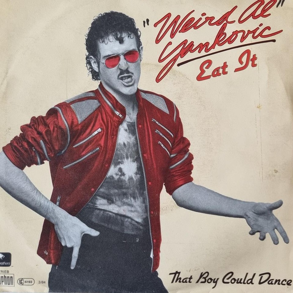 Weird Al Yankovic - Eat it 7'' Vinyl Germany/ CV Michael Jackson - Beat ...