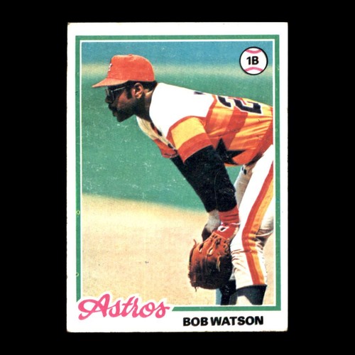 Bob Watson 1978 Topps Houston Astros #330 Set Break NICE! | eBay