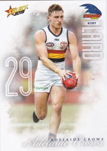 AFL 2019 Select Adelaide Crows - Rory Laird Card No.15 | eBay Australia