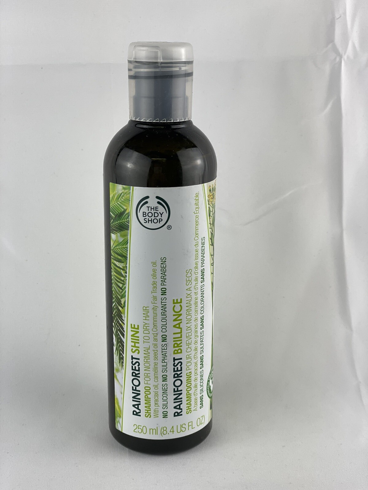 The Body Shop Rainforest Shine Shampoo For Normal to Dry Hair 8.4 oz | eBay