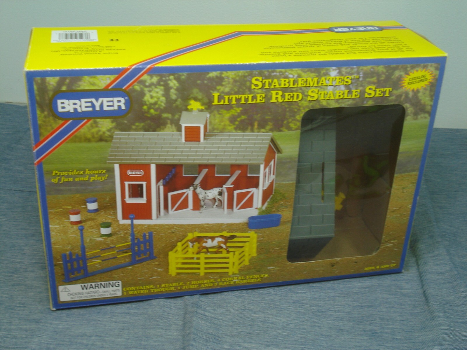 Breyer Stablemates Little Red Stable Set #59197 Complete LQQK | eBay