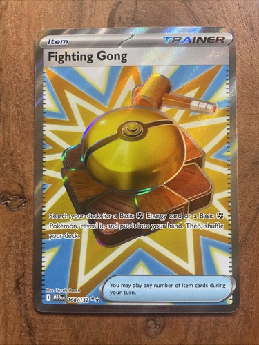 English Fighting Gong Full Art Secret rare - Mega Evolutions Pokemon ...