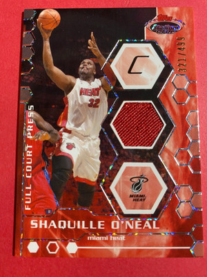 Shaquille O'NEAL 2007-08 Topps Stadium Club Full Court Press Relics ...