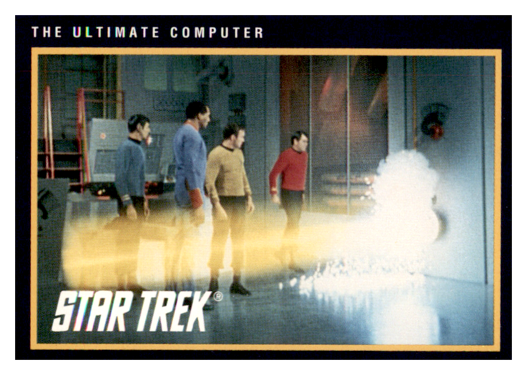 1991 STAR TREK The Ultimate Computer Trading Card #181 Paramount ...