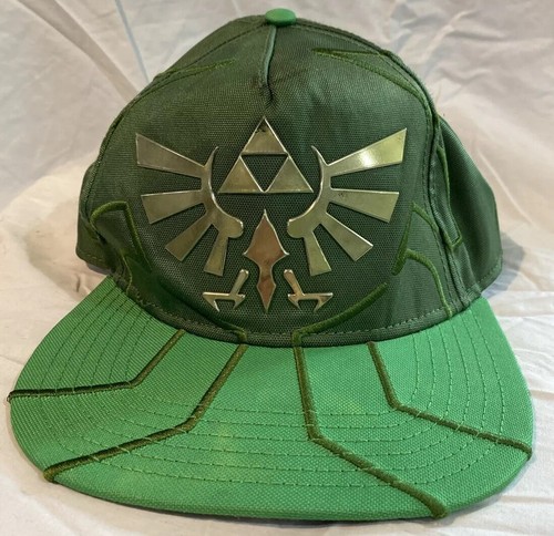 Legend Of Zelda Hat Cap Link Shiny Logo Green Snapback Adult | eBay