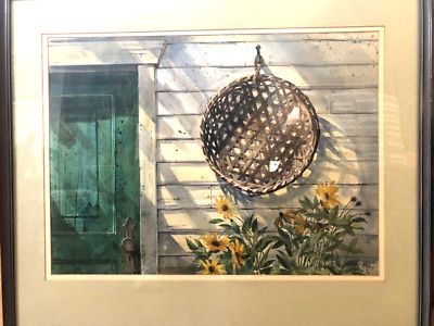 ROBERT W. DALEY A.W.S. AMERICAN ARTIST, "MORNING SUN" 38"X32" Including ...