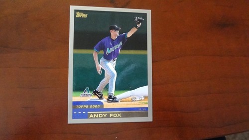 2000 TOPPS # 263 ANDY FOX BASEBALL CARD | eBay