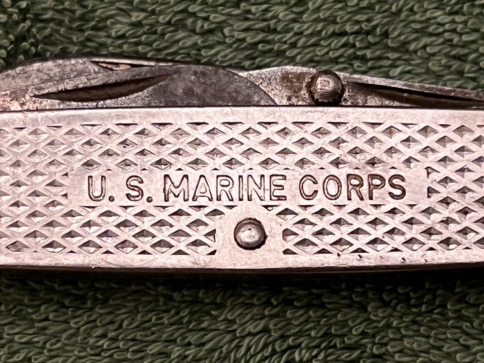 WWII USMC UTILITY POCKET KNIFE / ALL THERE | eBay