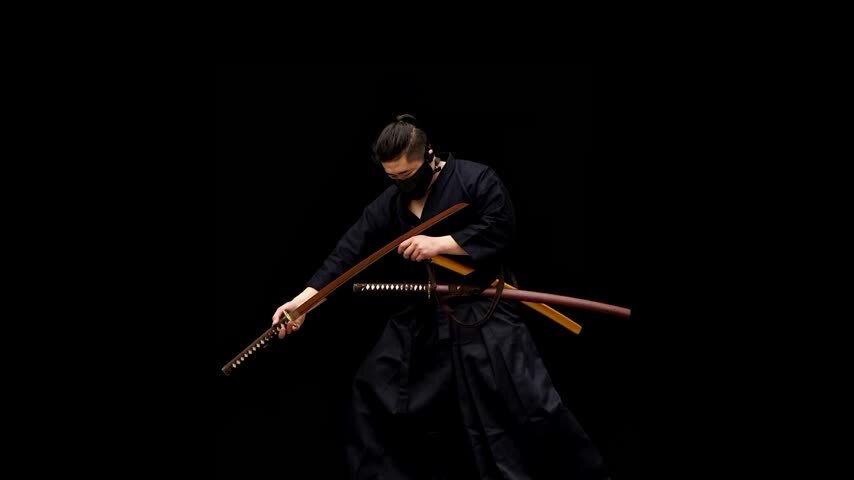 89" Long Steel Handle Guan-Gong Dao Broadsword Sharp High Manganese ...