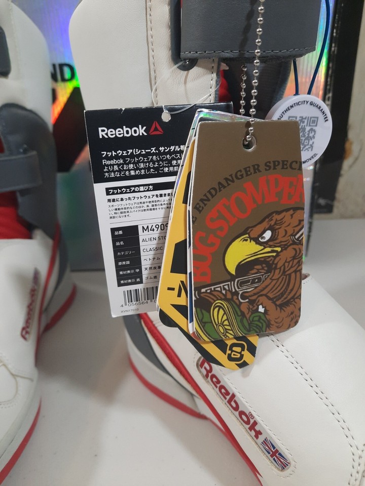Reebok Alien Stomper Hi X Aliens "Ripley" Rare Grails 10 | eBay
