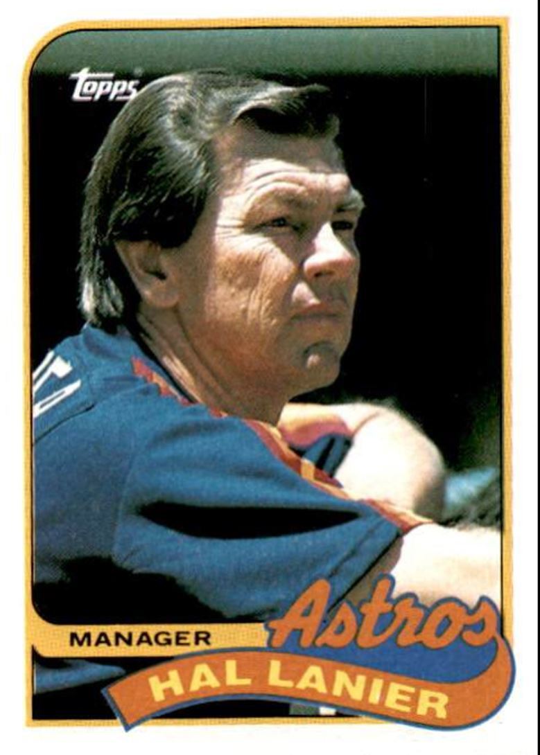 1989 Topps Hal Lanier 2 Houston Astros #164 | eBay