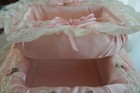 ~ NEW NORDSTROM ELEGANT 2 VICTORIAN PINK RIBBON LACE BOXES NESTED ...