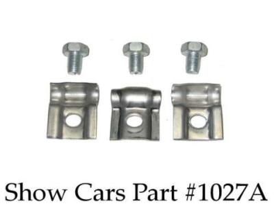 59 60 61 62 63 64 Chevy Impala SS bel air 3/8 Fuel Gas Line Frame Clips ...