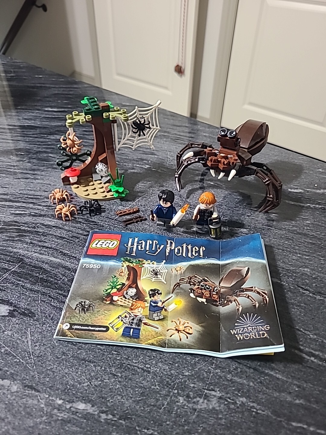 100% Complete LEGO 75950 Harry Potter Aragog's Lair W/instructions | eBay