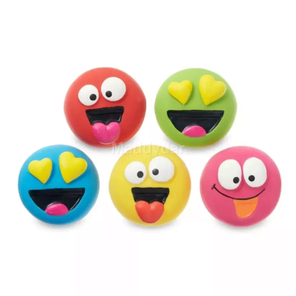 Vibrant Life Playful Buddy Dog Toys, Emoticon, Extra Small, 5 Count | eBay
