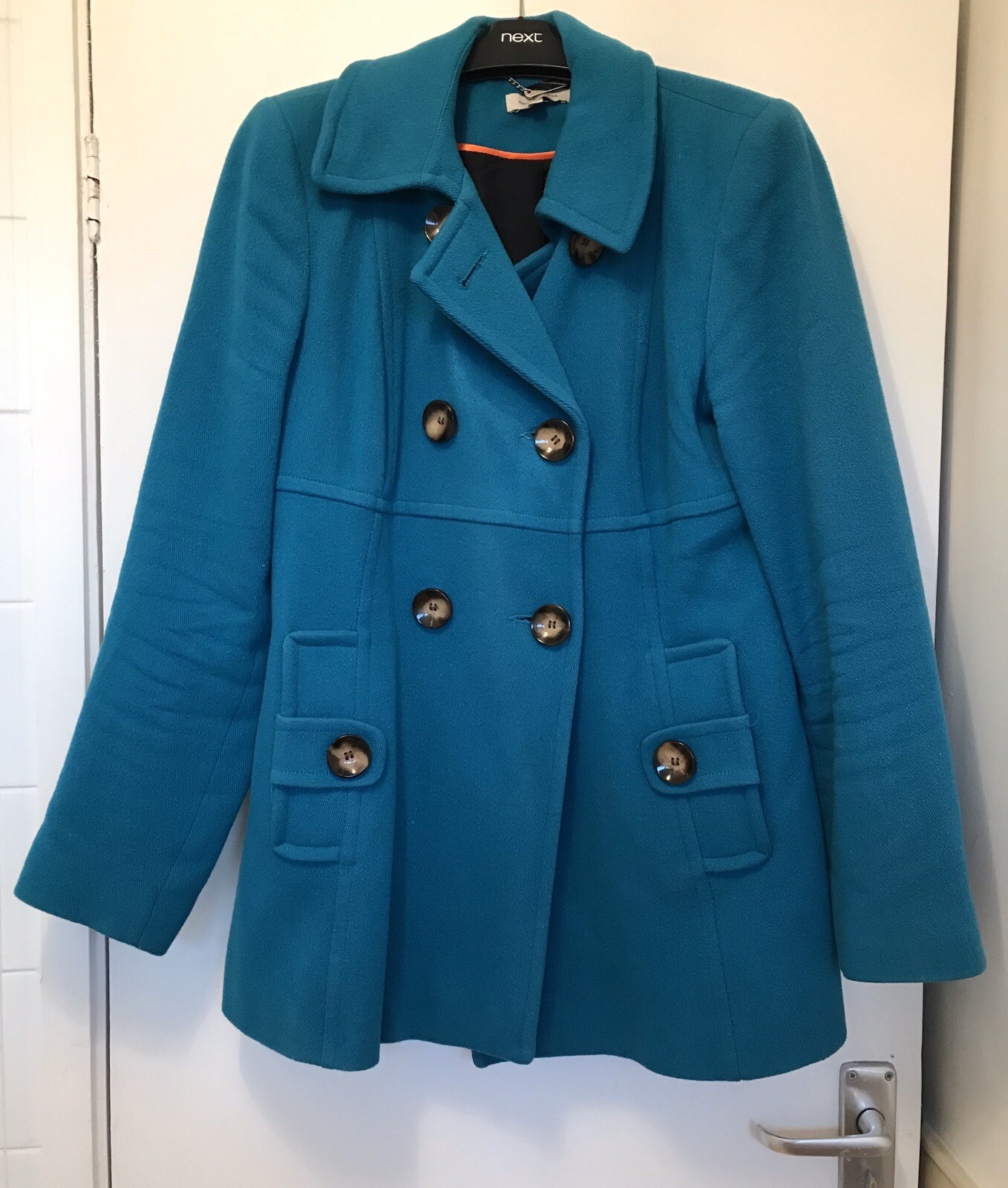 Rocha John Rocha Turquoise Wool Blend Jacket Size 12 | eBay UK