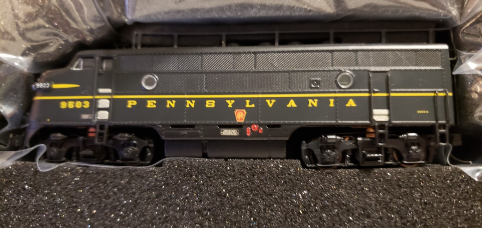 Broadway EMD F3 Pennsylvania PRR #9503A N scale DCC & Paragon Sound | eBay