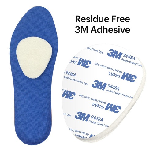 12-Pack Metatarsal Foot Pads for Pain Relief - 1/4” Thick, Ball of Foot ...