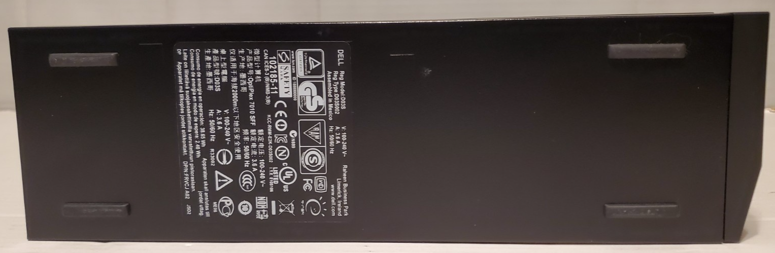 Dell Optiplex 7010 SFF i5-3470 , 16BG RAM, AMD C334 GPU, No Drive, No ...