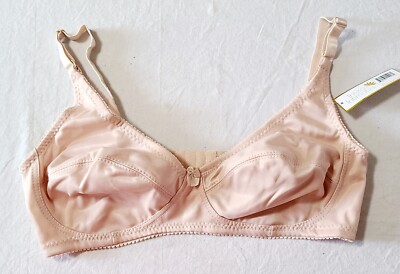 Inteco Intimates Beige Non Padded Wireless Bra Size 40C T34-3298 | eBay
