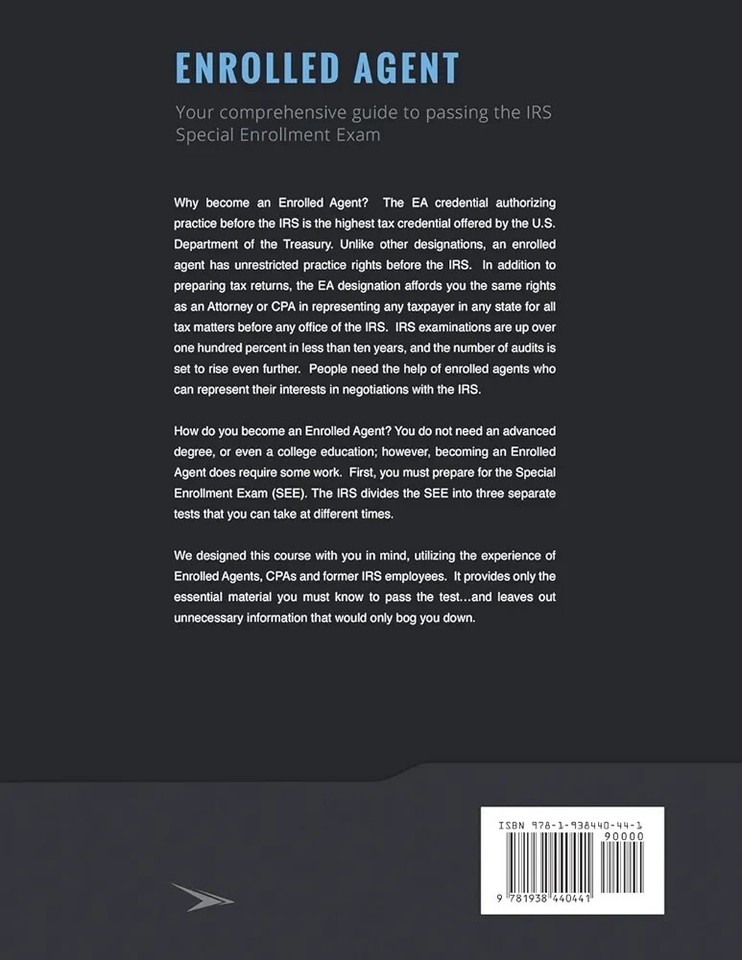 📚 EA IRS Enrolled Agent Fast Forward Academy Exam Study Guide 2016-2017 ...