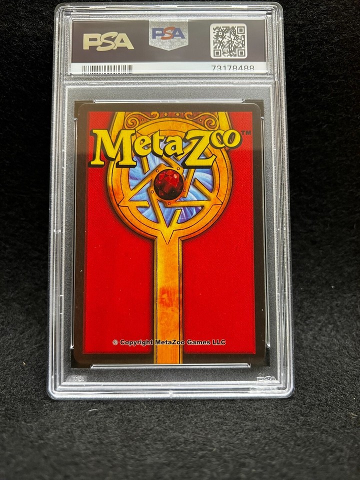 MetaZoo MOTHMAN BLISTER PROMO (2021 Cryptid Nation 1st Edition) PSA 6 ...
